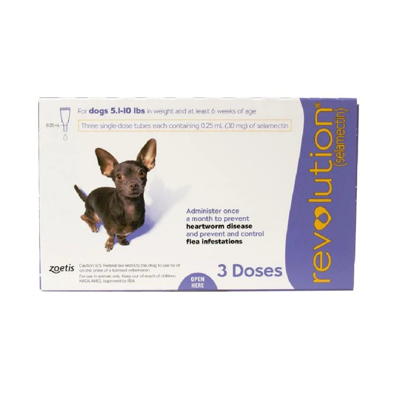 Revolution- Purple Dog (2.6-5kg) – Passion Vet